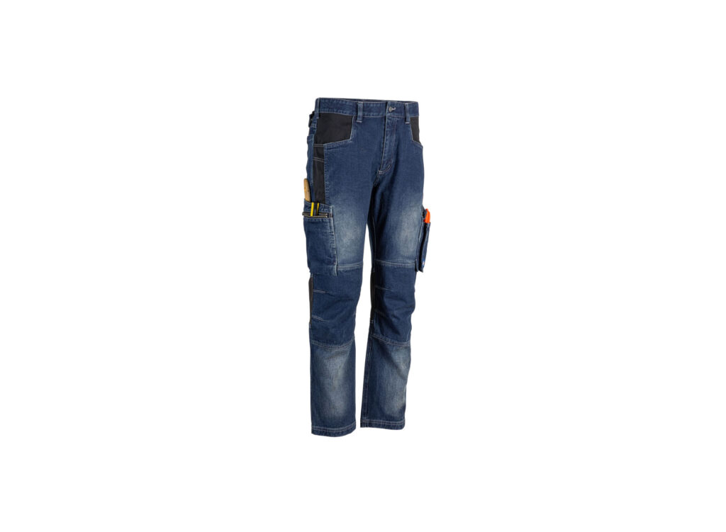 Jeans Cargo con Rodillas Pre – Formadas – Lamtex